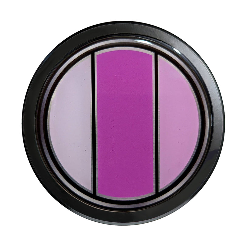 Aluminum Grille Badge Emblem For Toyota Tri-Color Pink Gradient ...